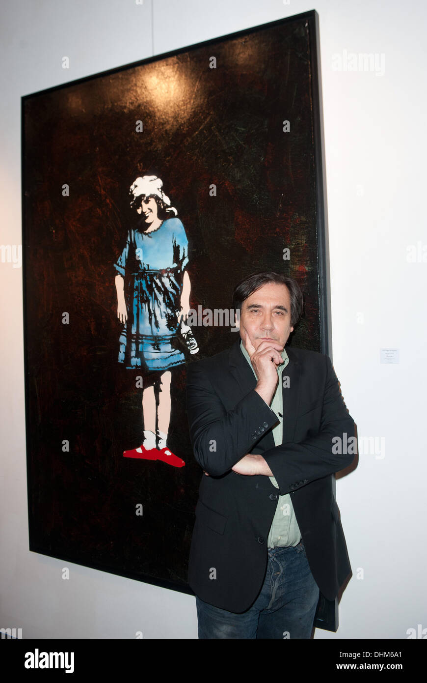 Xavier Prou aka 'Blek Le Rat' showcases previously unseen works during ...