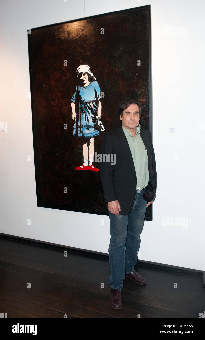 Xavier Prou aka 'Blek Le Rat' showcases previously unseen works during ...