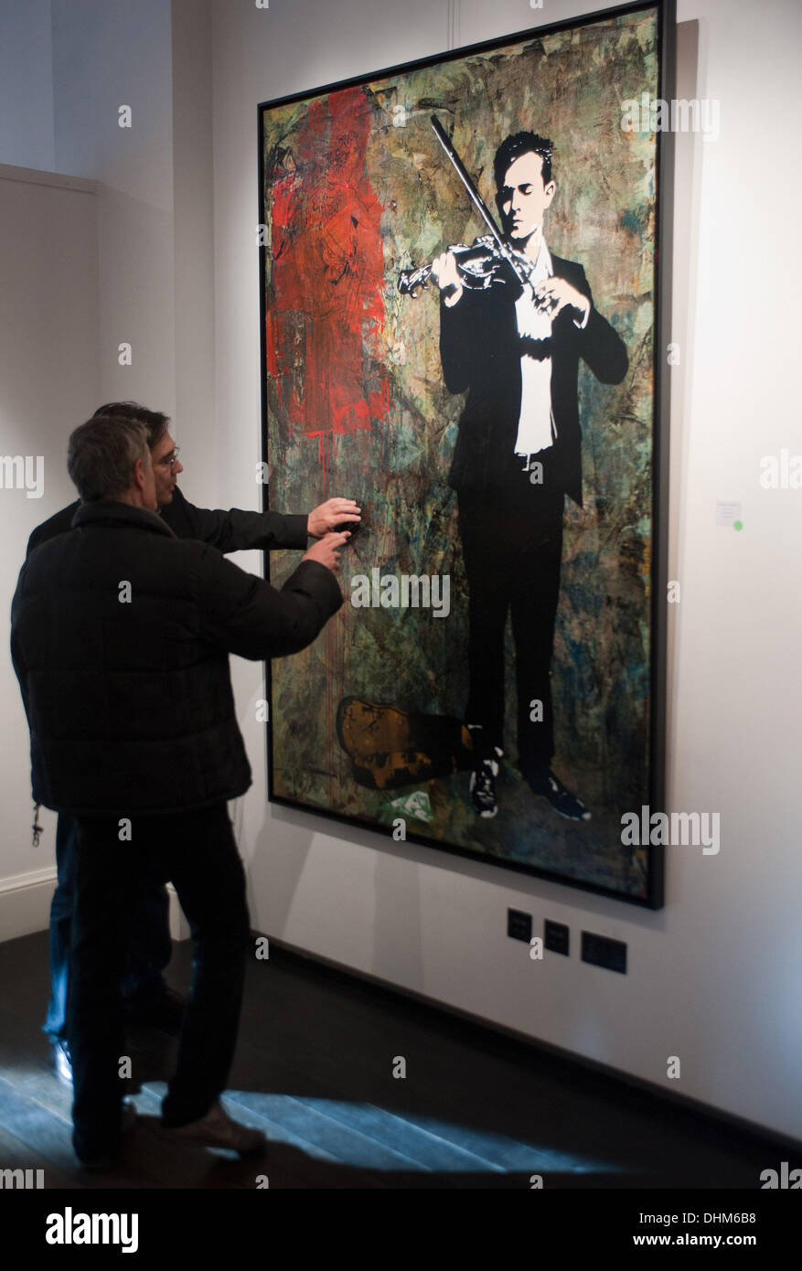 Xavier Prou aka 'Blek Le Rat' showcases previously unseen works during ...