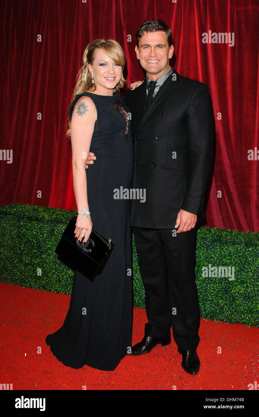 Rita Simons and Scott Maslen The British Soap Awards 2012 held at the London ITV Centre ...