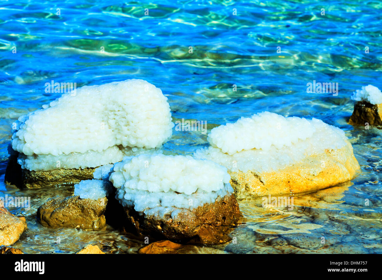 beautiful photo of stones on the bank of the Dead Sea Stock Photo - Alamy