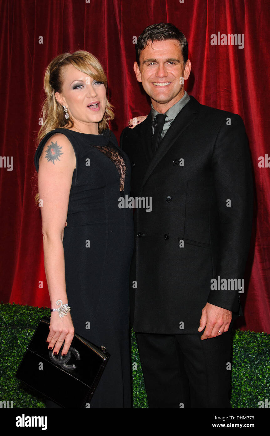 Rita Simons and Scott Maslen The British Soap Awards 2012 held at the London ITV Centre ...