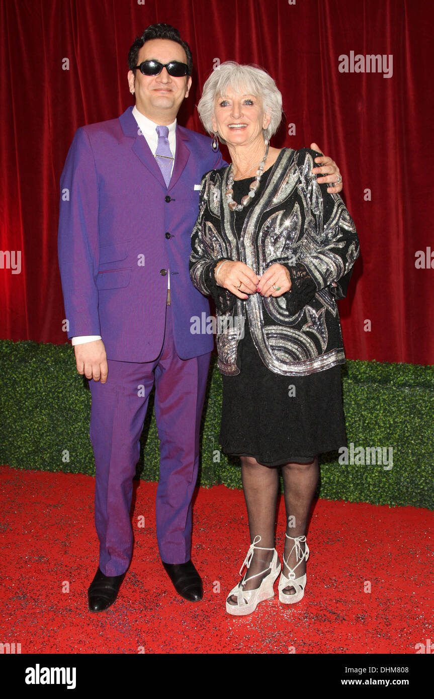 Polly Perkins and Tim Arnold The British Soap Awards 2012 held at the London TV Centre ...