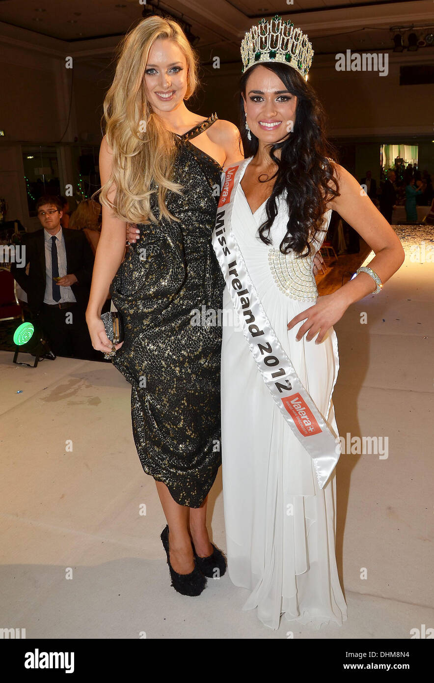 Emma Waldron and Miss Ireland 2012 Maire Hughes The Miss Ireland 2012 ...