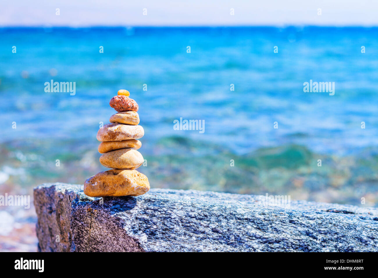 Beautiful stones on the beach Stock Photo - Alamy