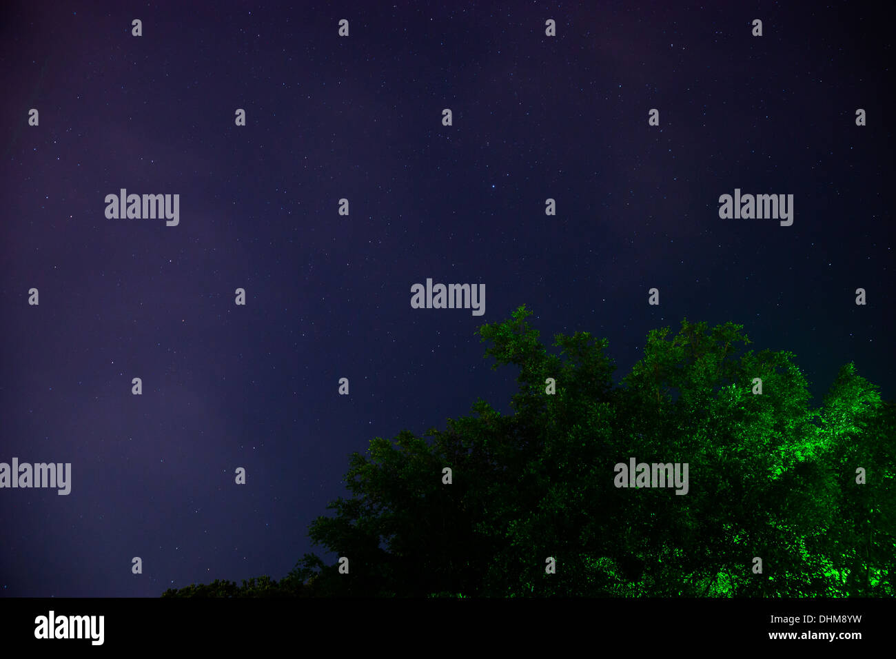 The silent starry sky of Shanwei, Guangdong, China Stock Photo - Alamy