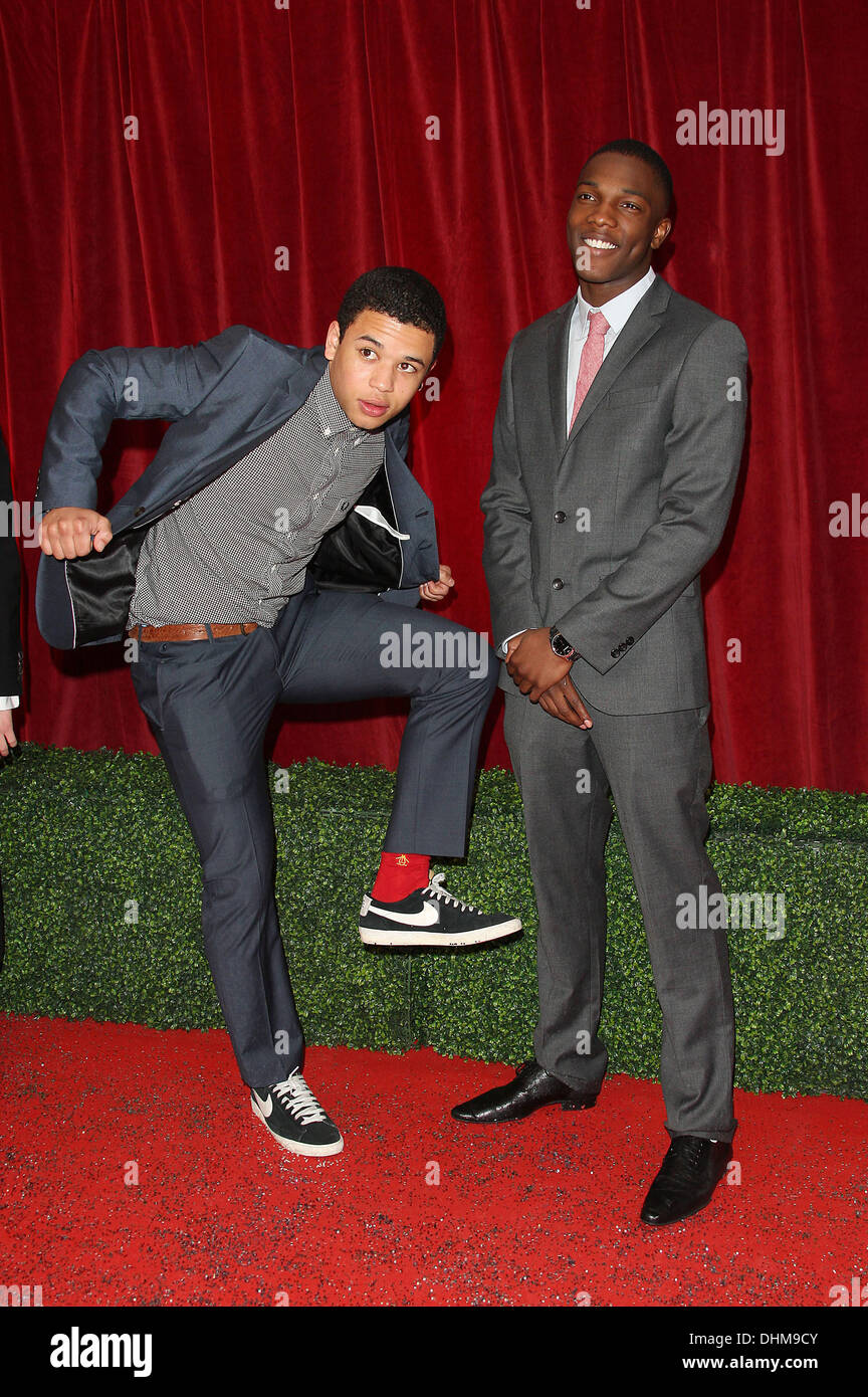 Calvin Demba And Tosin Cole The British Soap Awards 2012 held at the ...