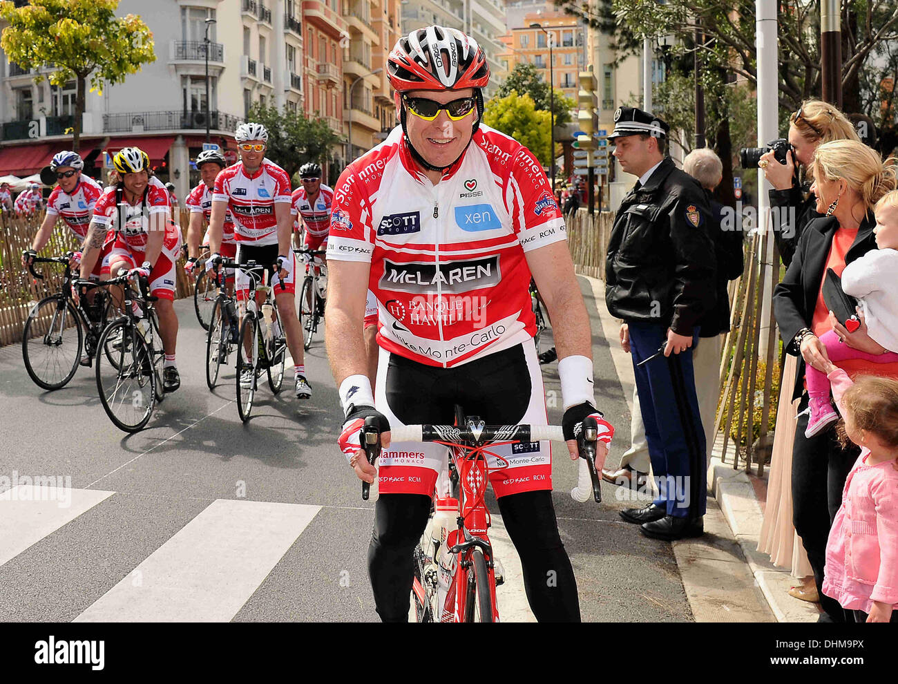 Prince Albert of Monaco Prince Albert of Monaco takes part in a charity ...