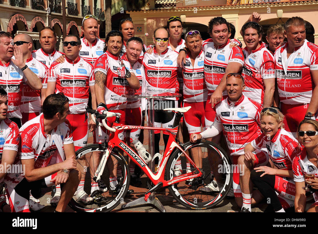 Prince Albert of Monaco Prince Albert of Monaco takes part in a charity ...