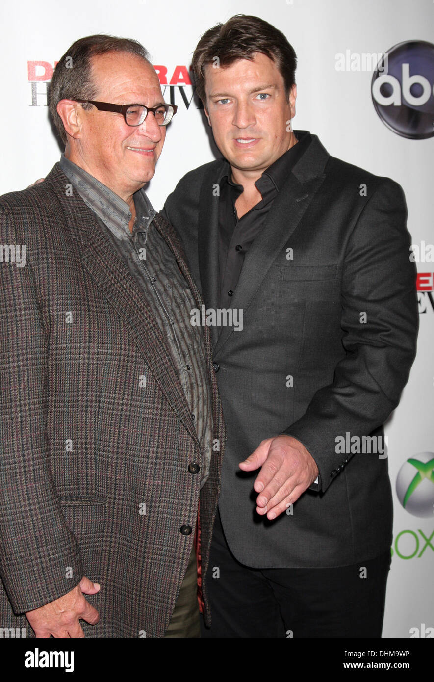 Bob Fillion, Nathan Fillion 'Desperate Housewives' finale party held at ...