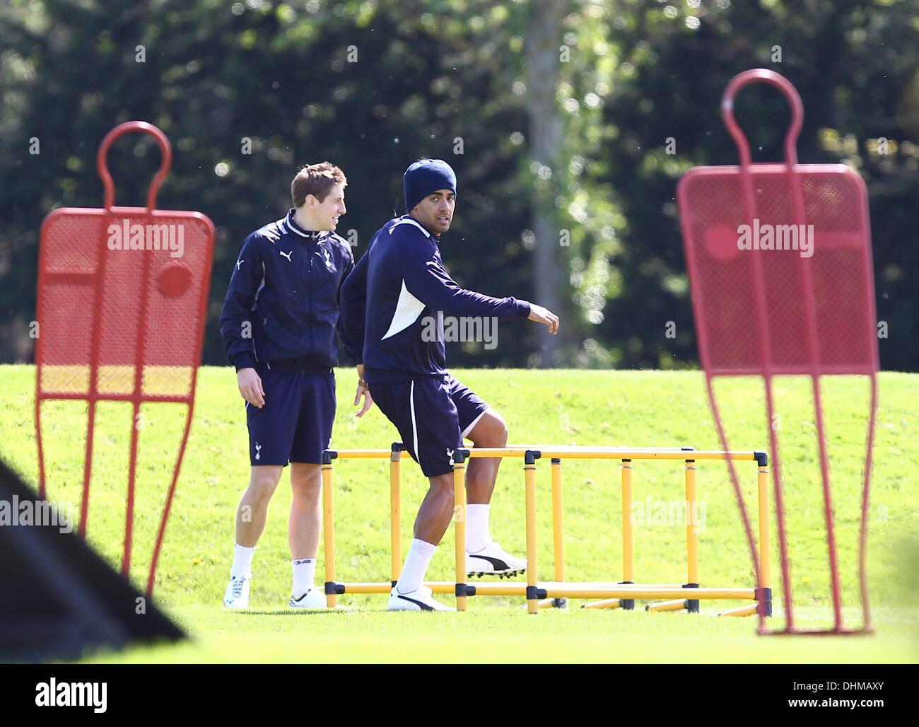 Tom Huddleston Tottenham Hotspur players and management at the Spurs ...