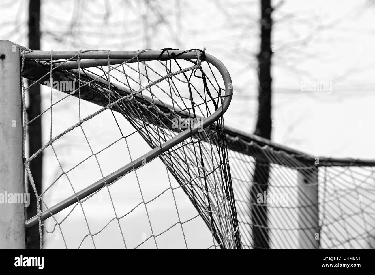 Behind net Black and White Stock Photos & Images - Alamy