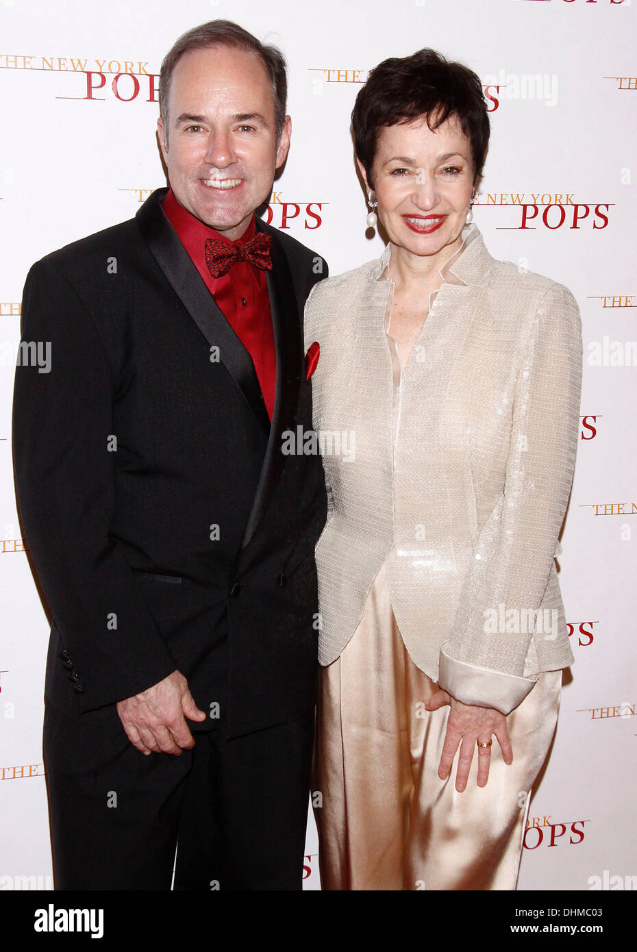 Stephen Flaherty and Lynn Ahrens The New York Pops 29th Birthday Gala ...
