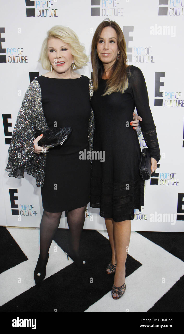 Joan Rivers and Melissa Rivers 2012 'E' upfront presentation - Arrivals ...
