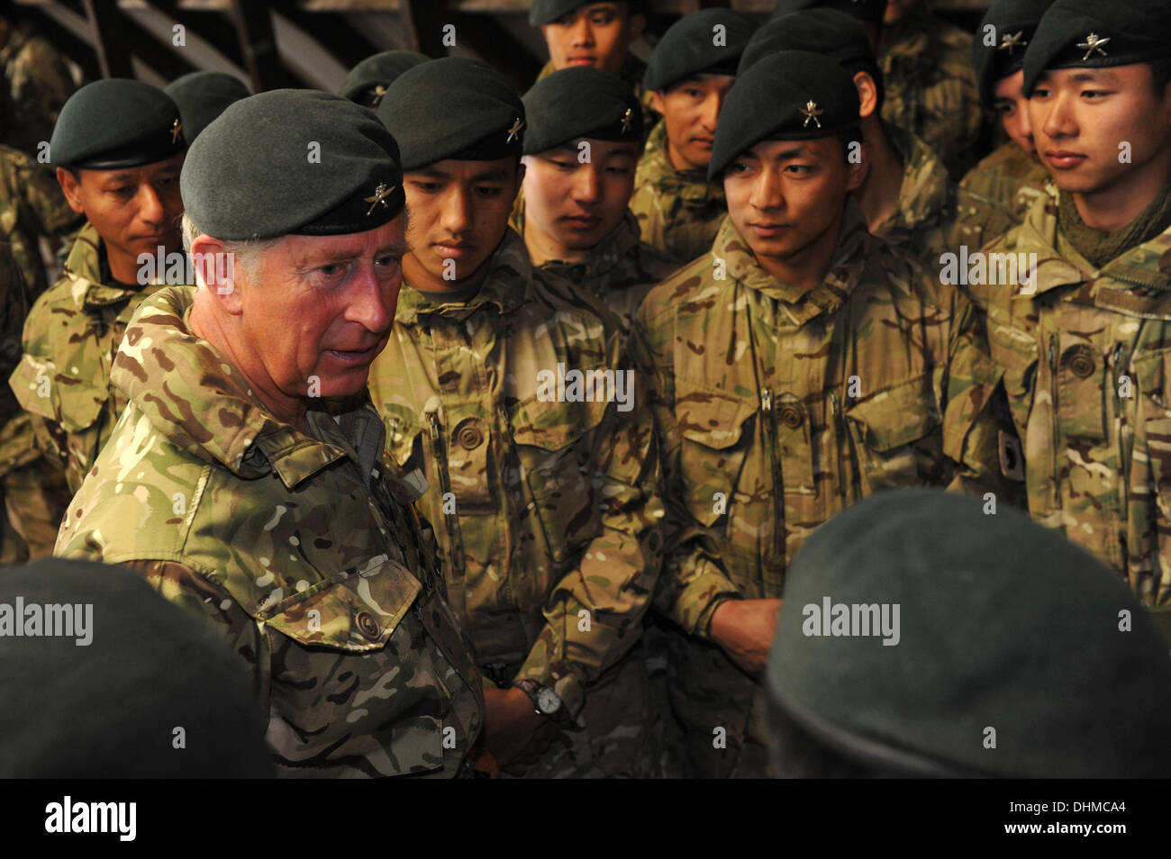 The Prince of Wales, Colonel in Chief The Royal Gurkha Rifles has met ...