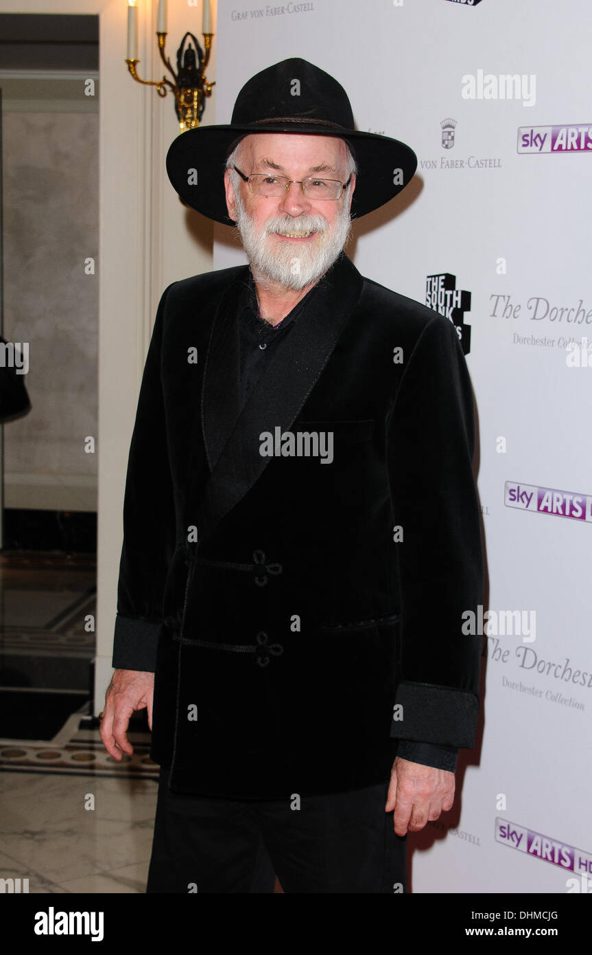 Terry Pratchett South Bank Sky Arts Awards at the Dorchester Hotel ...