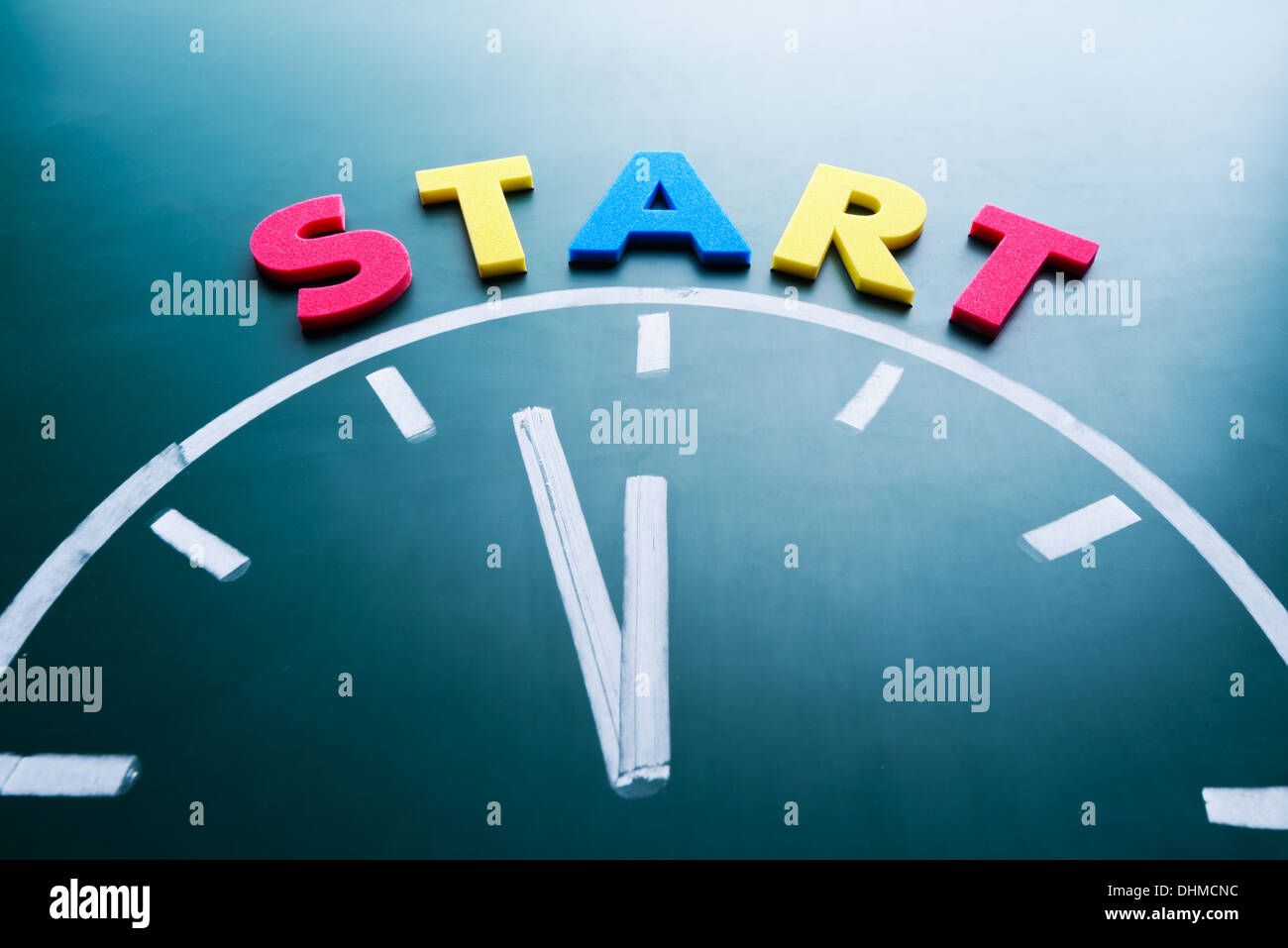 Time to start concept Stock Photo - Alamy