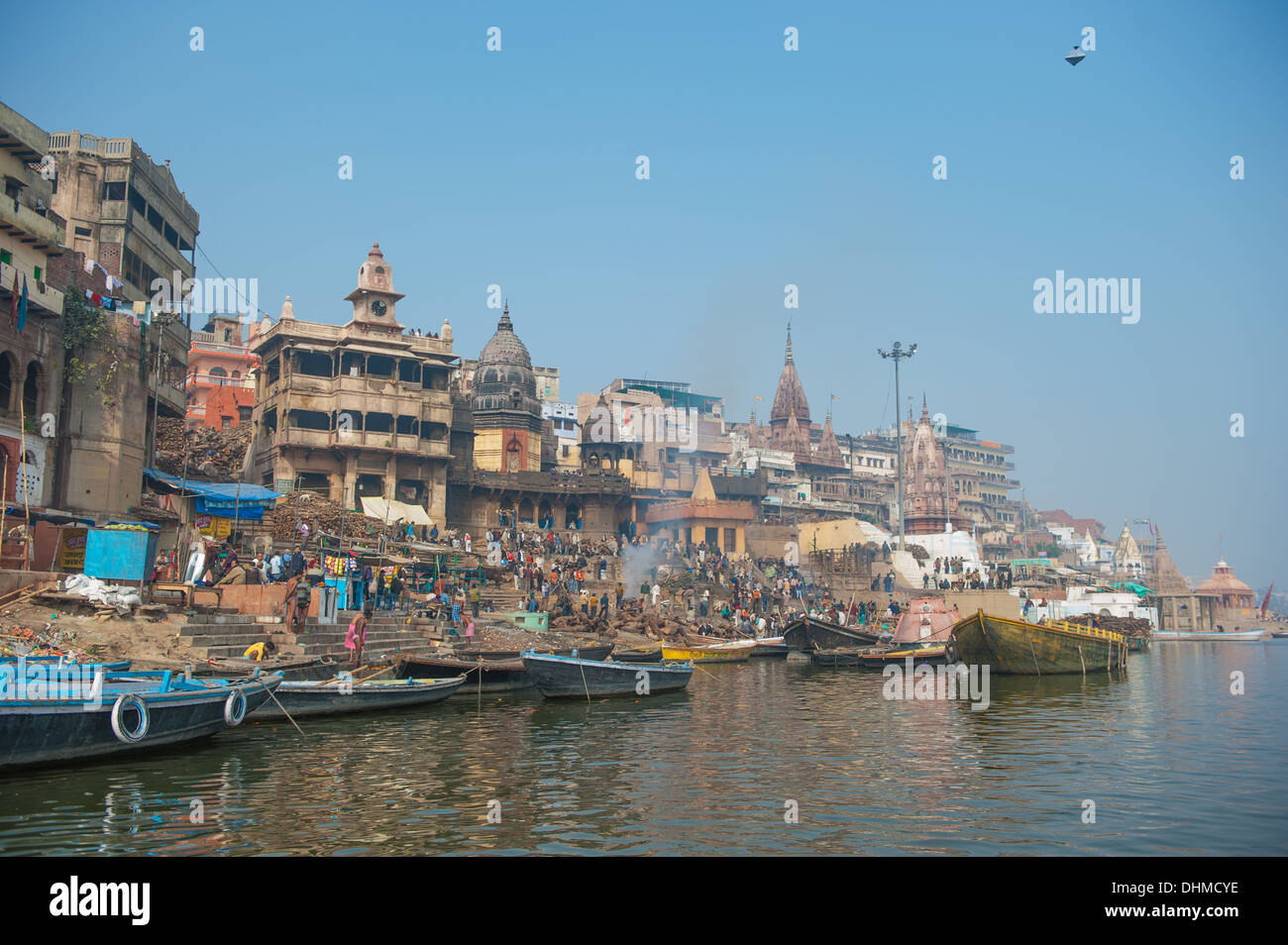 Holy city of Varanasi, India Stock Photo - Alamy