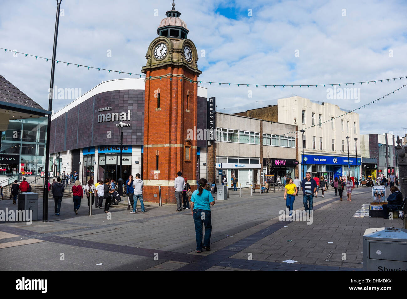 Bangor city centre hi-res stock photography and images - Alamy