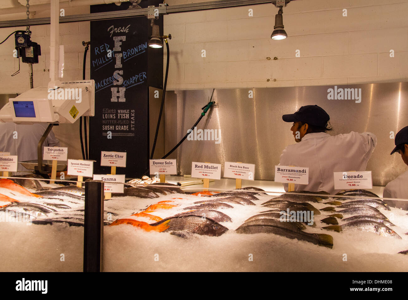 Lobster place chelsea food market hi-res stock photography and images ...