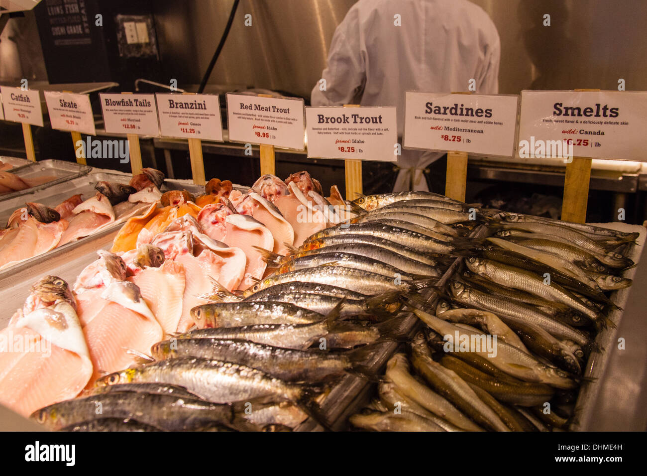 Lobster place chelsea food market hi-res stock photography and images ...