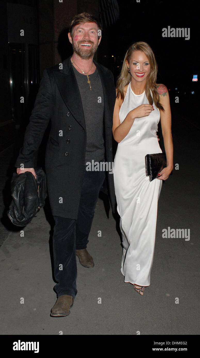 Lee Stafford and Jessica-Jane Clement, leaving FHM's 100 Sexiest Women ...