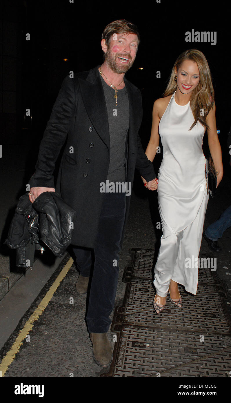 Lee Stafford and Jessica-Jane Clement, leaving FHM's 100 Sexiest Women ...