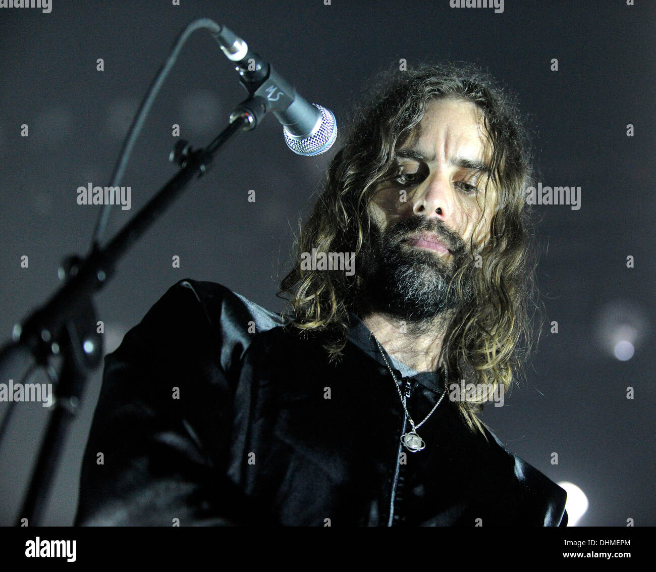 Andrew Wyatt Miike Snow performing at The Sound Academy Toronto, Canada ...