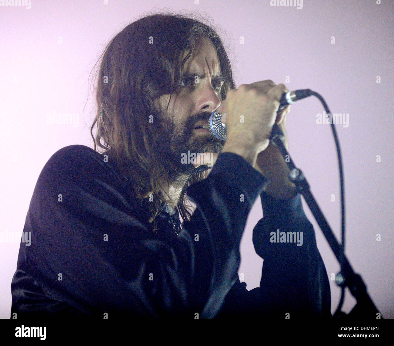 Andrew Wyatt Miike Snow performing at The Sound Academy Toronto, Canada ...