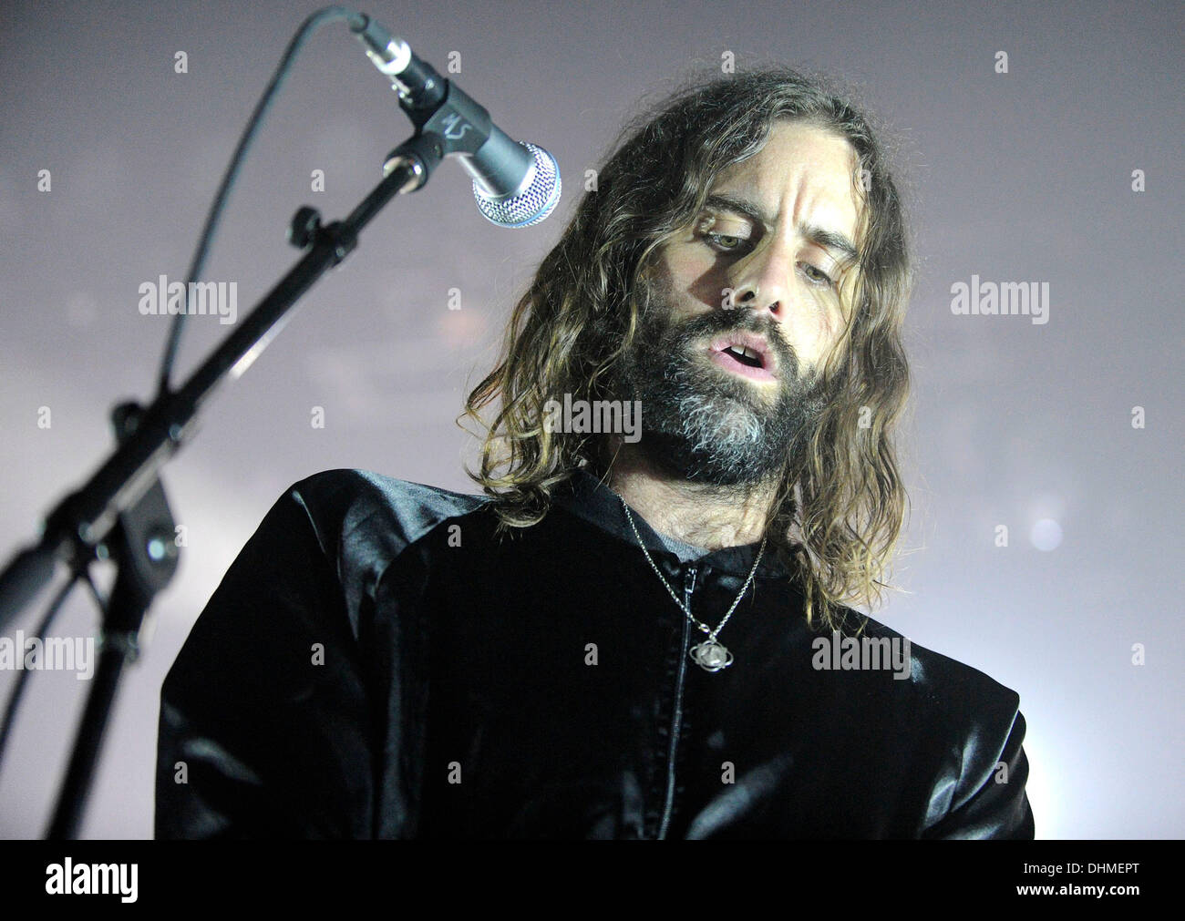 Andrew Wyatt Miike Snow performing at The Sound Academy Toronto, Canada ...