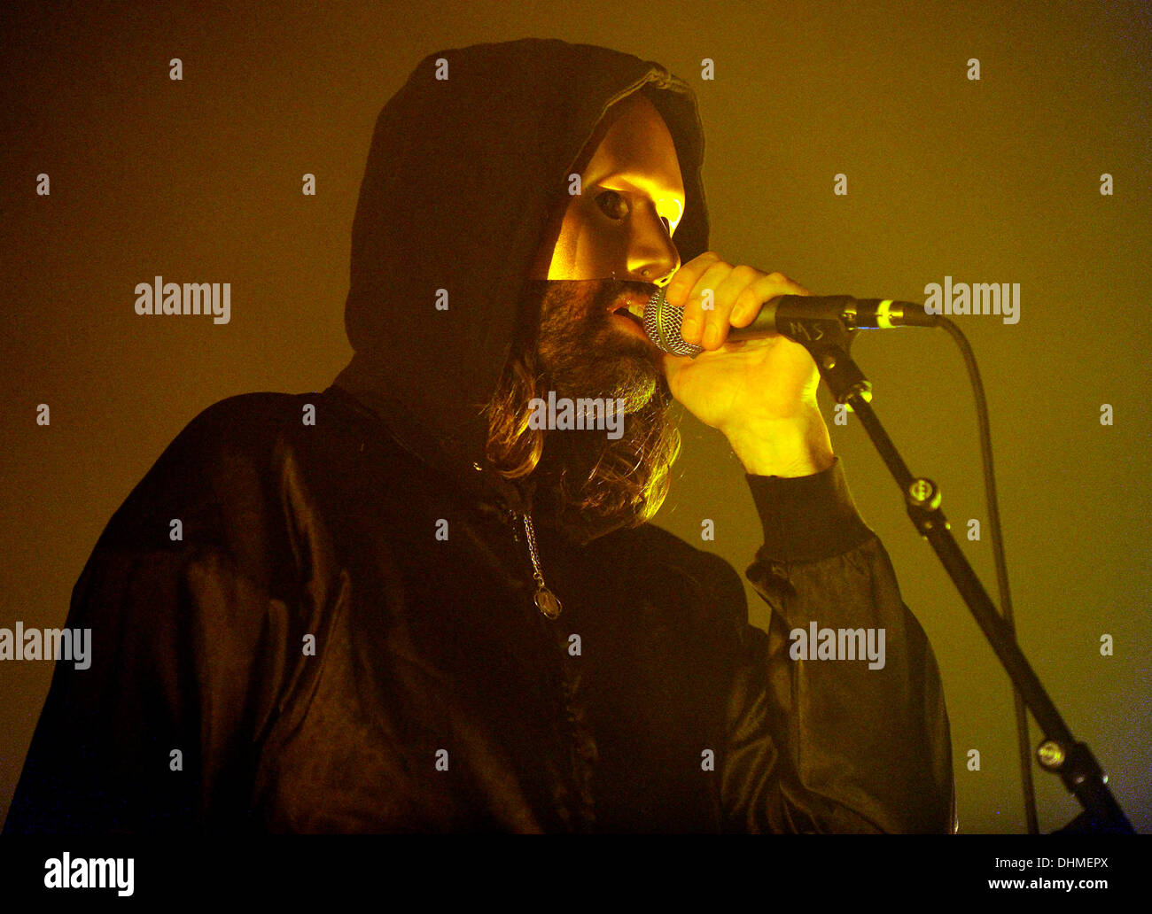 Andrew Wyatt Miike Snow performing at The Sound Academy Toronto, Canada ...