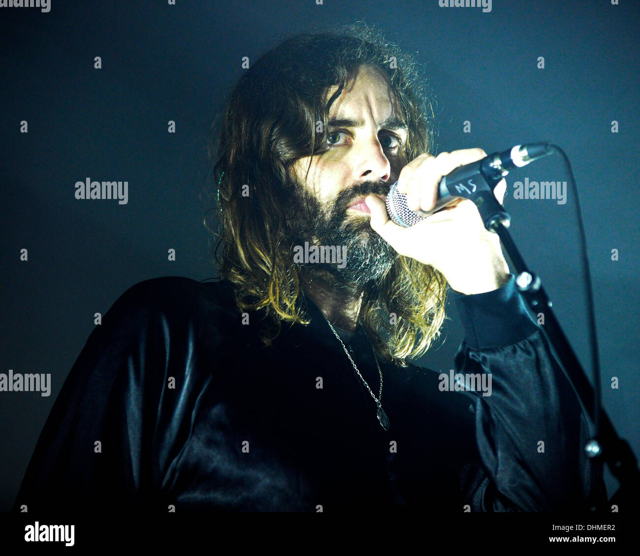 Andrew Wyatt Miike Snow performing at The Sound Academy Toronto, Canada ...