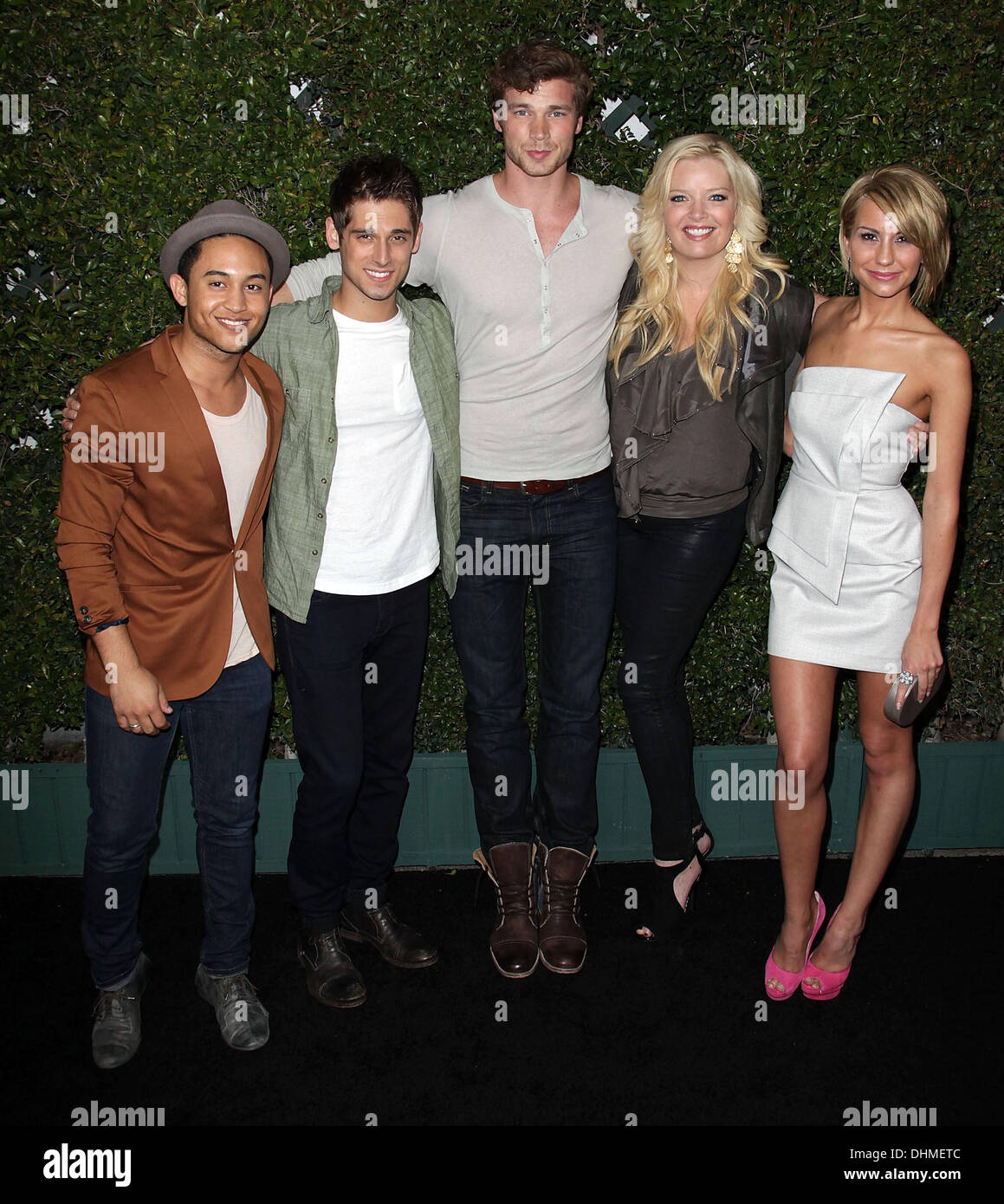 Tajh Mowry, Jean-Luc Bilodeau, Derek Theler, Melissa Peterman and ...