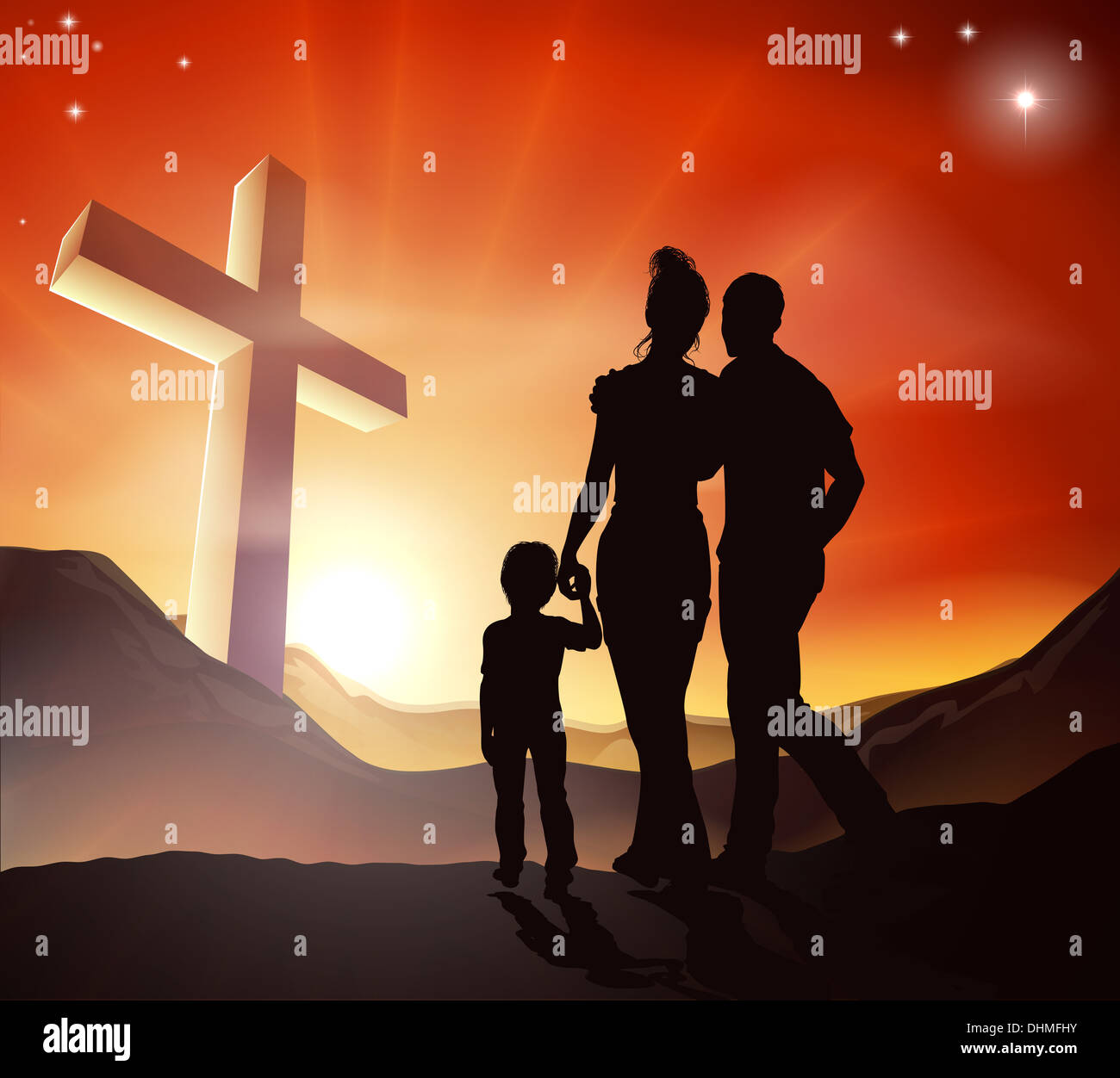 Jesus christ walking hand in hi-res stock photography and images - Alamy