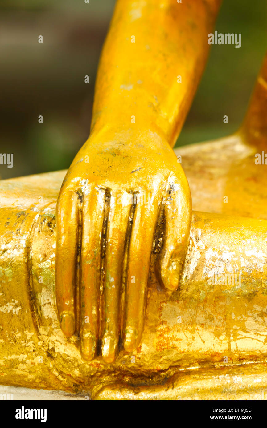 Golden hand temple hi-res stock photography and images - Alamy