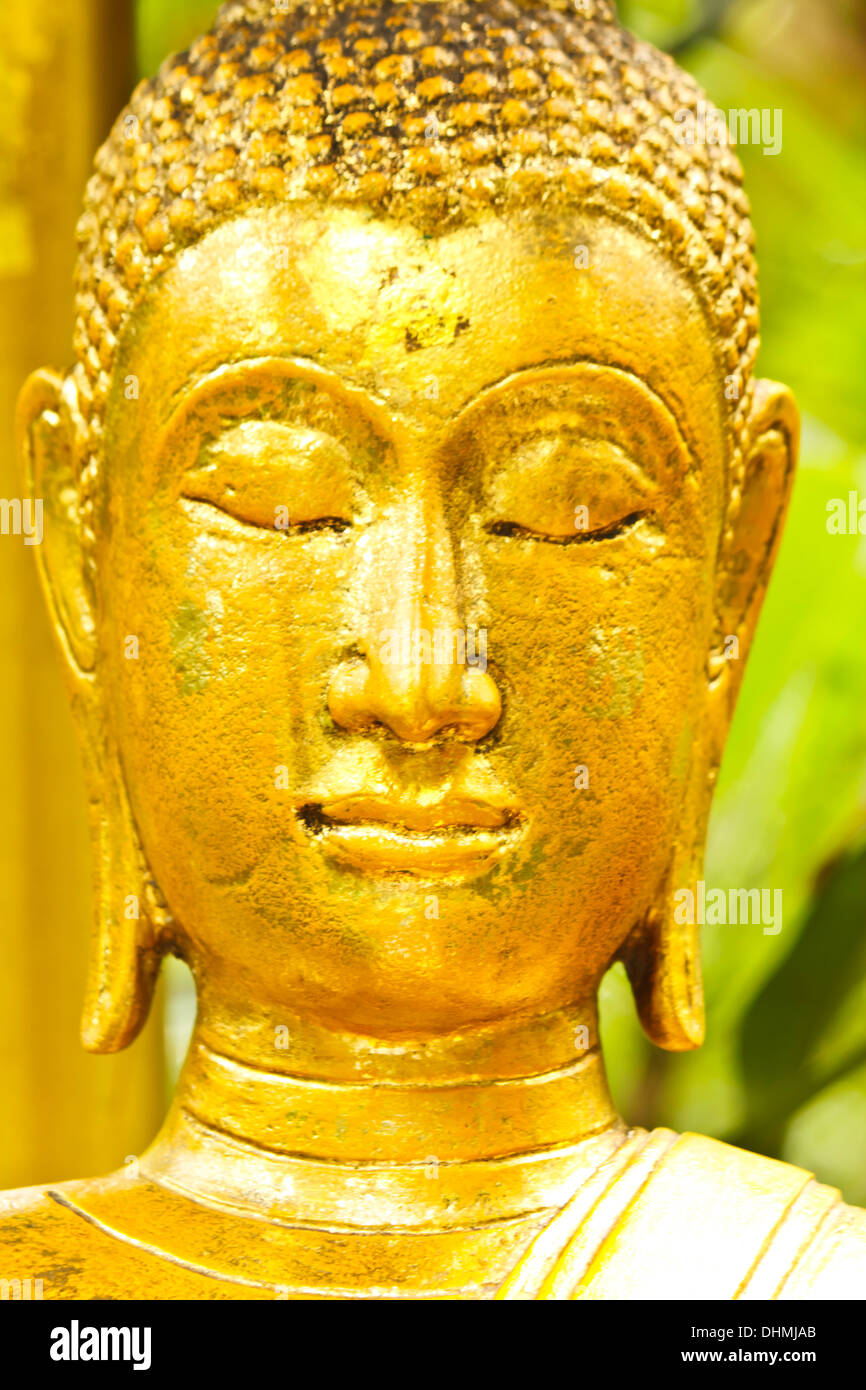 Golden face hi-res stock photography and images - Alamy