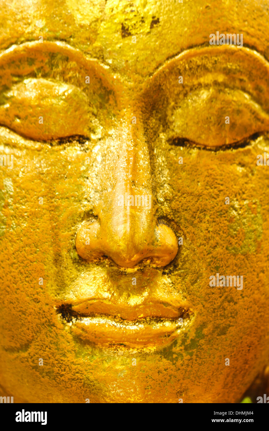 Golden face hi-res stock photography and images - Alamy