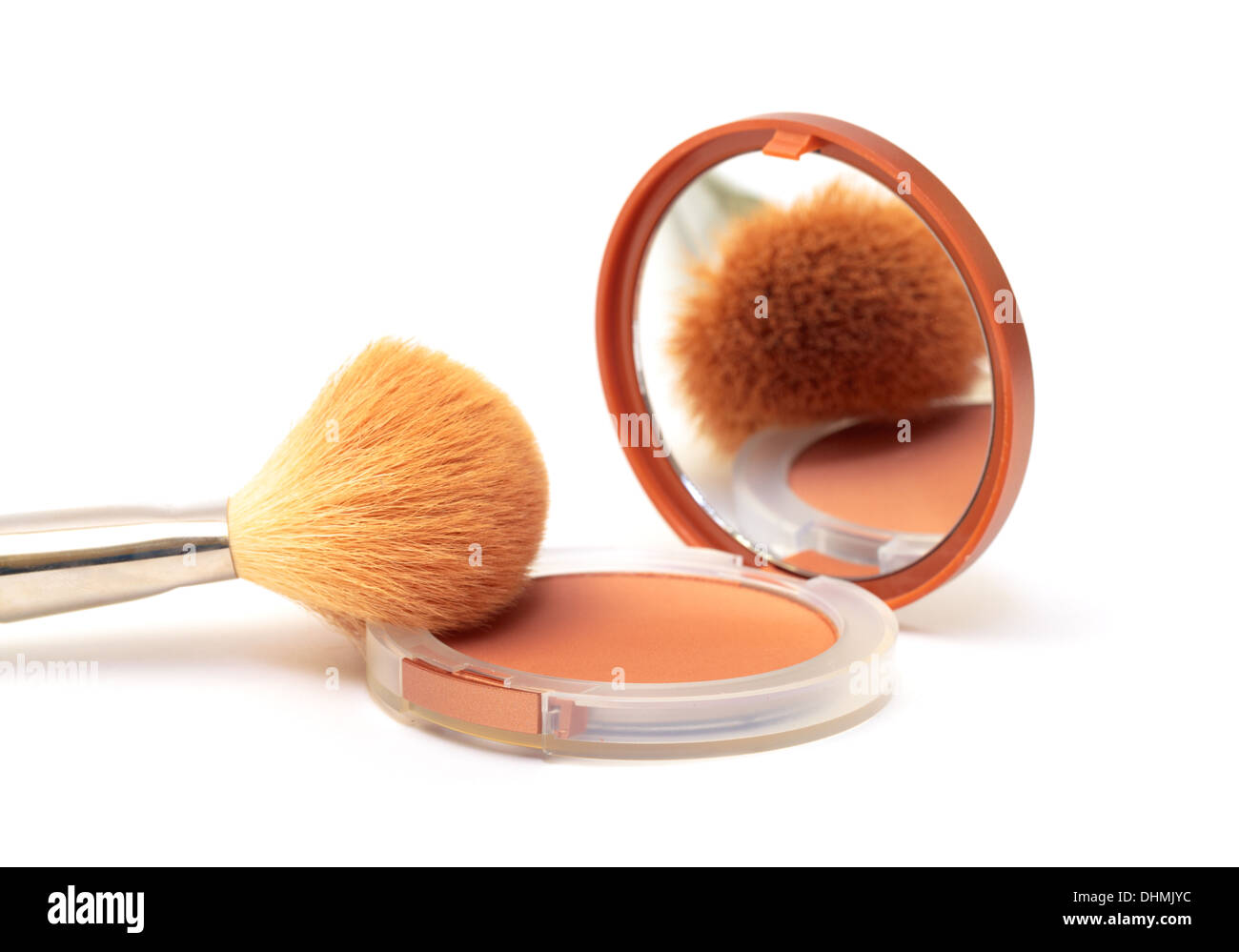 Open compact powder Cut Out Stock Images & Pictures - Alamy