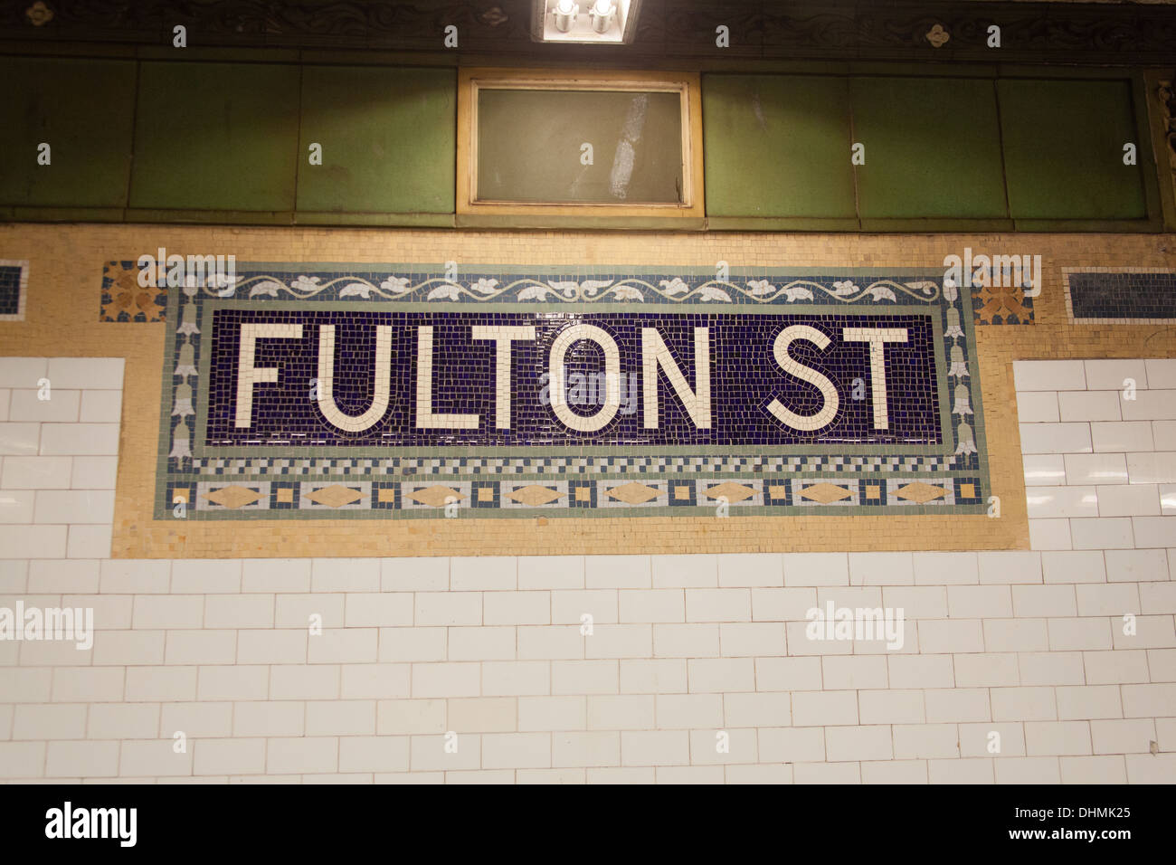 Fulton Street subway station, Manhattan, New York City, United States ...