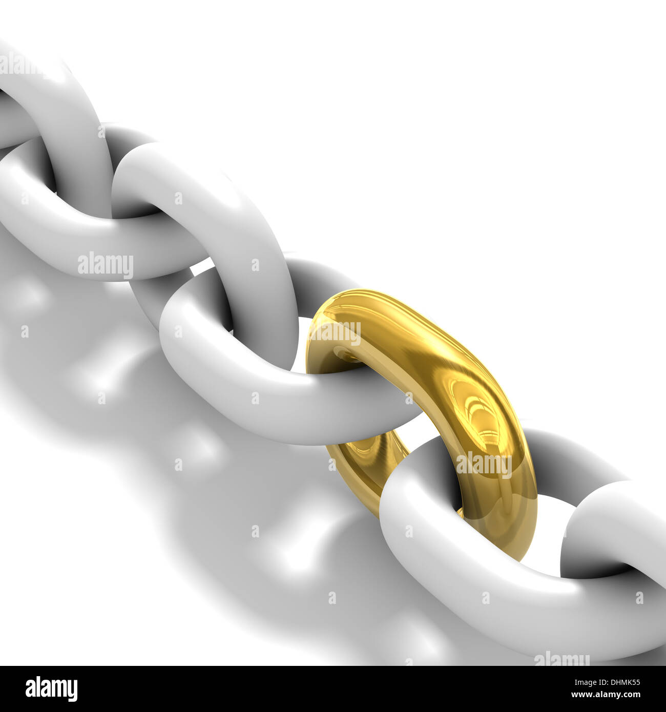 Gold linked chain hi-res stock photography and images - Alamy
