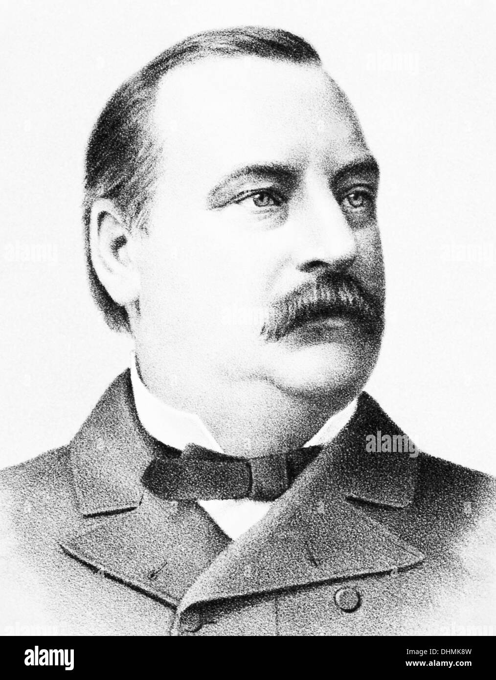 Vintage portrait of grover cleveland hi-res stock photography and ...