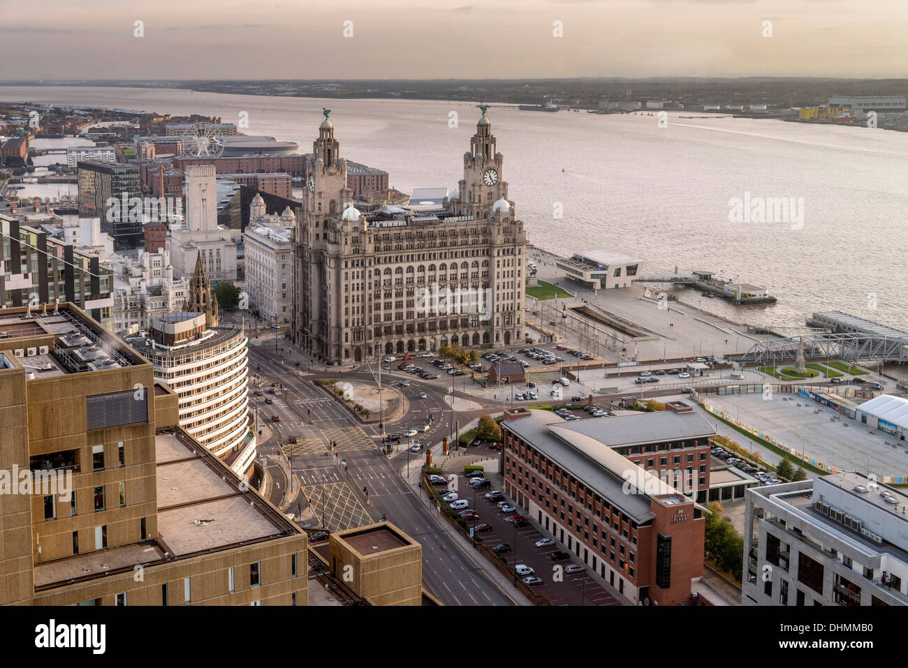 Liver building aerial hi-res stock photography and images - Alamy