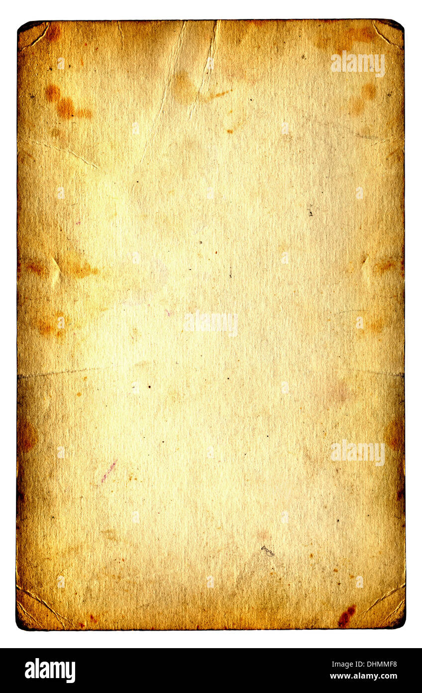 old paper page Stock Photo - Alamy