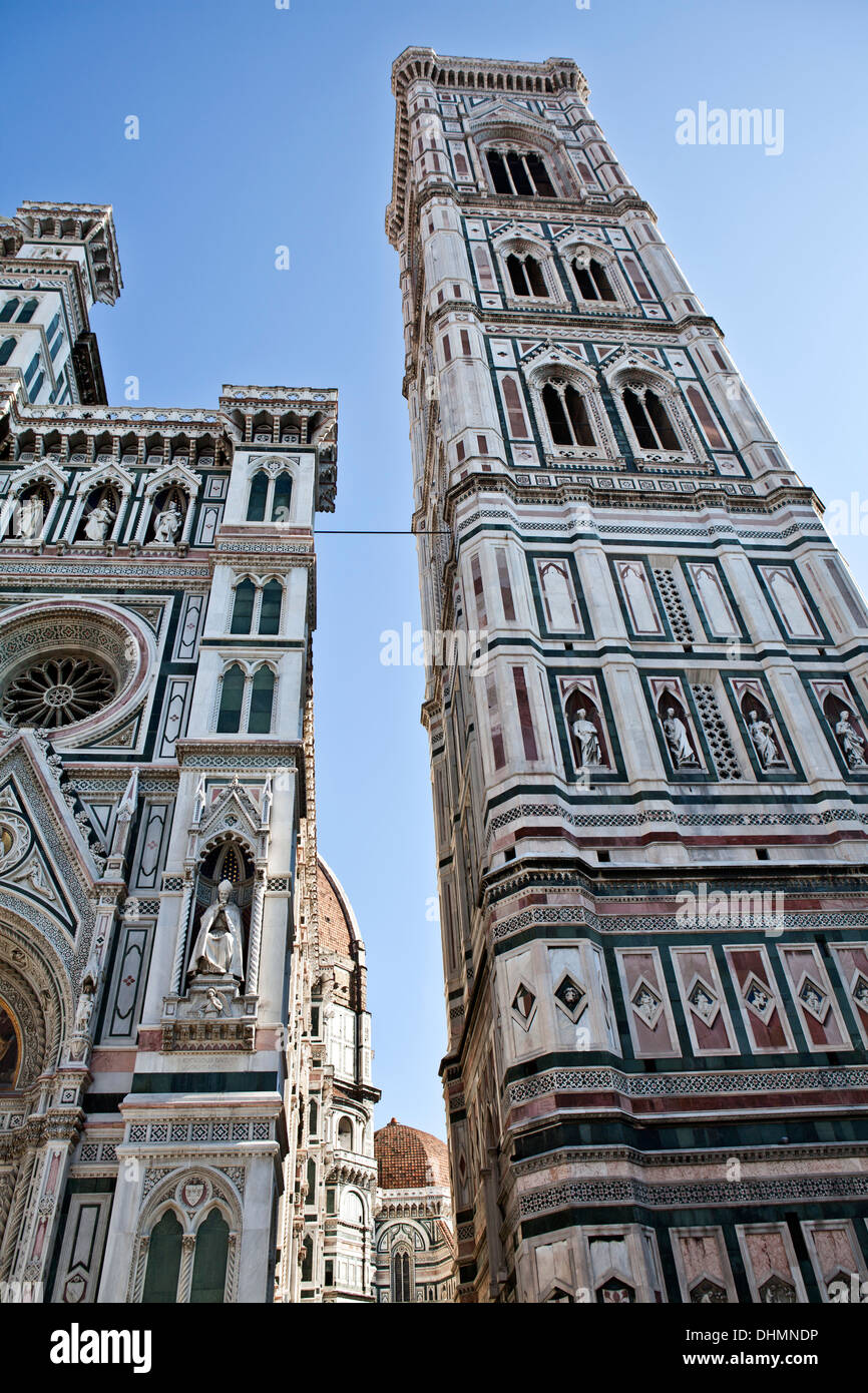 Architecture of Piazza Duomo, Florence, Italy Stock Photo - Alamy
