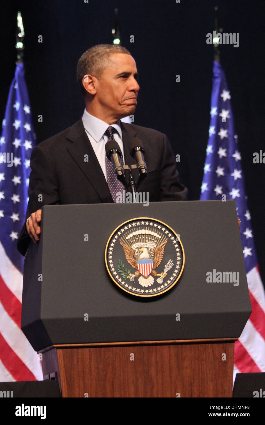 US President Barack Obama during a visit in Israel March 21st 2013 at ...