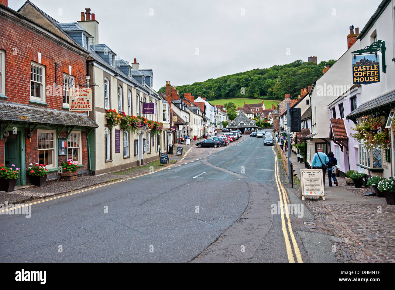 High Street Dunster High Resolution Stock Photography and Images - Alamy