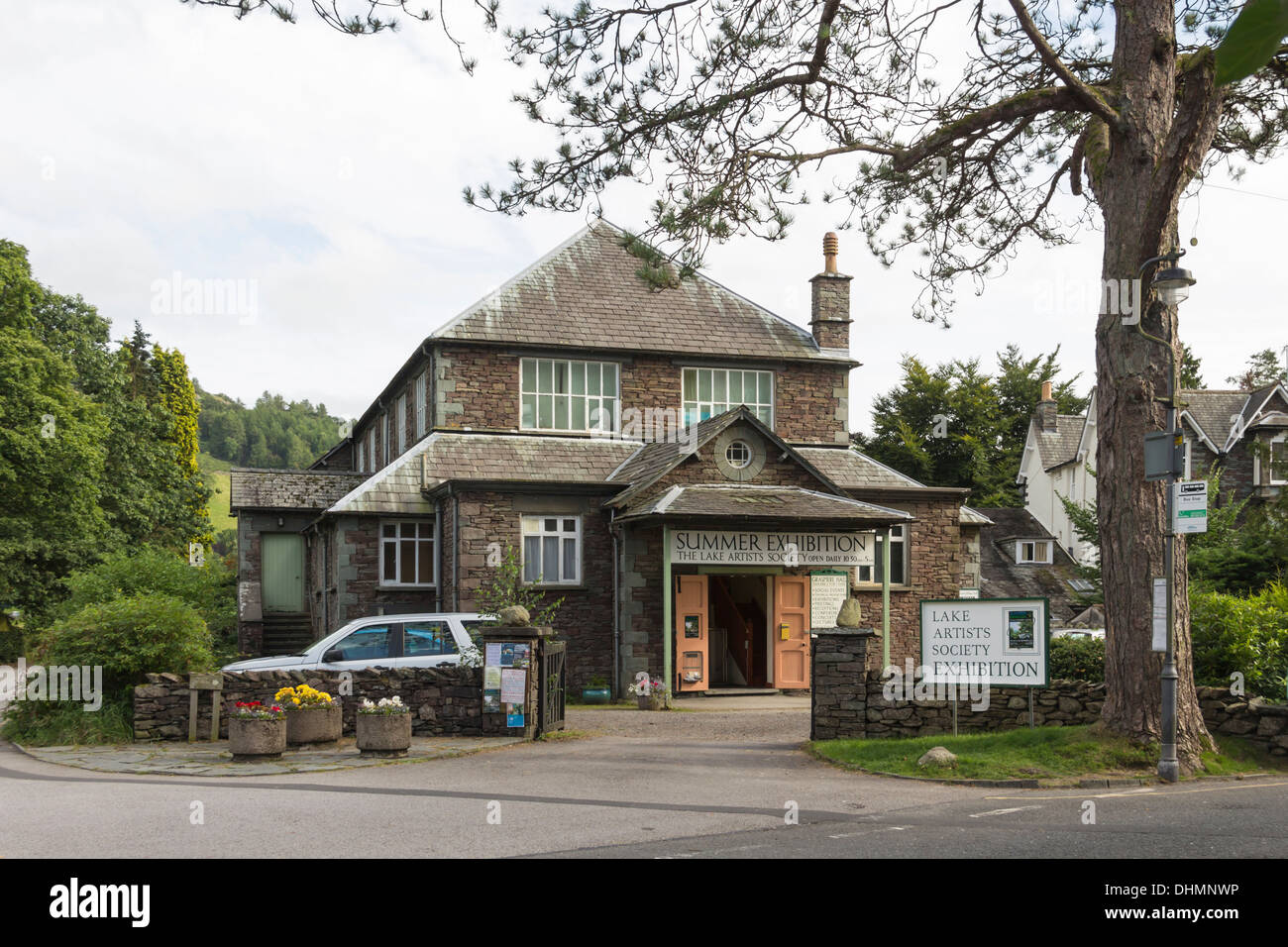 Grasmere village hall, also known as New Hall, Grasmere, Cumbria. Venue ...