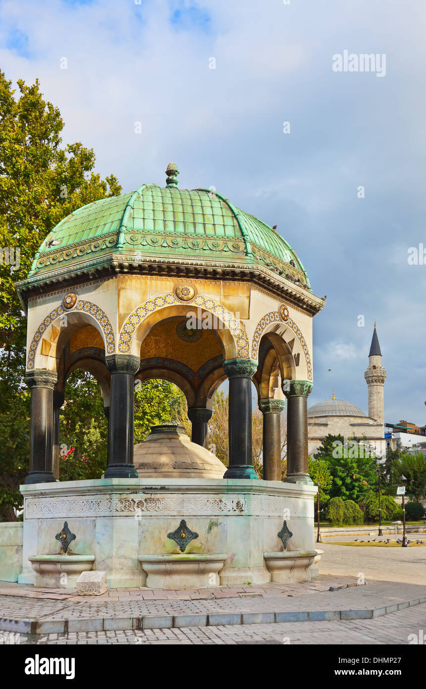 Fountain at Istanbul Turkey Stock Photo - Alamy
