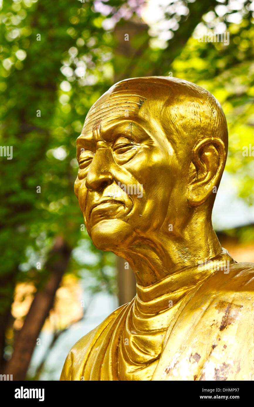 Disciples of the Buddha in Thailand Stock Photo - Alamy