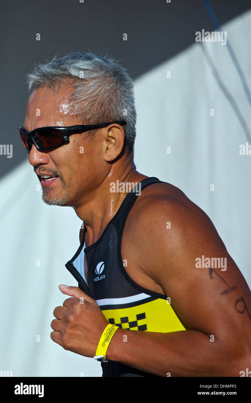 Exhausted runner finish hi-res stock photography and images - Alamy